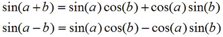 Trigonometry Addition Formulas - Free Math Help
