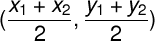 The Midpoint Formula - Geometry - Free Math Help 2011